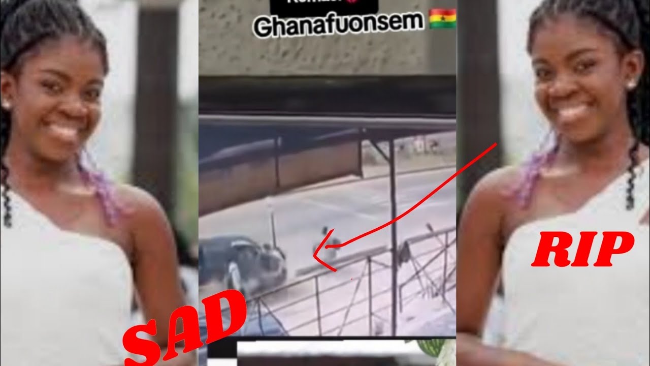 Break..!Level 300 KNUST student got hit by a speeding "trotro"car which ...