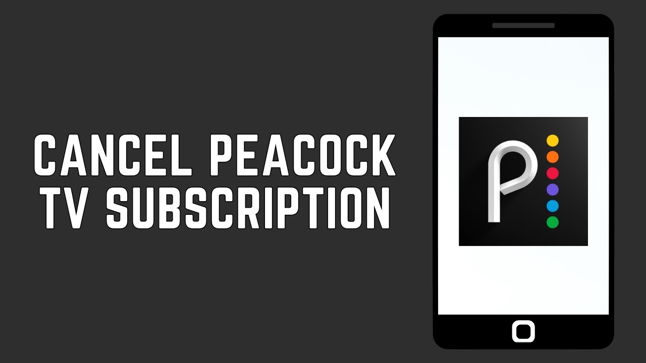 How To Cancel Peacock TV Subscription 2024 - Full Guide - YouTube