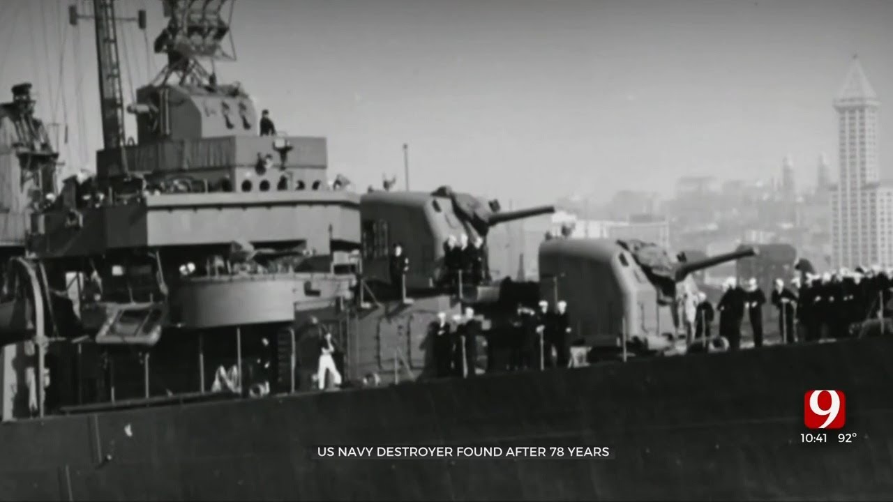 US Destroyer Sunk During WWII Is 'Deepest Shipwreck Ever Located' - YouTube