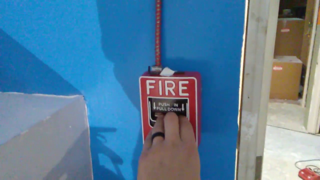 Fire alarm test - YouTube
