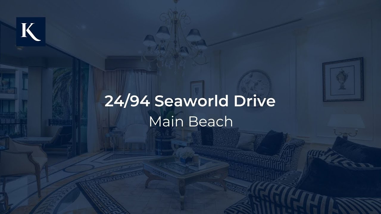 Condo 24 - 'Versace' 94 Seaworld Drive, Main Beach, Queensland - YouTube