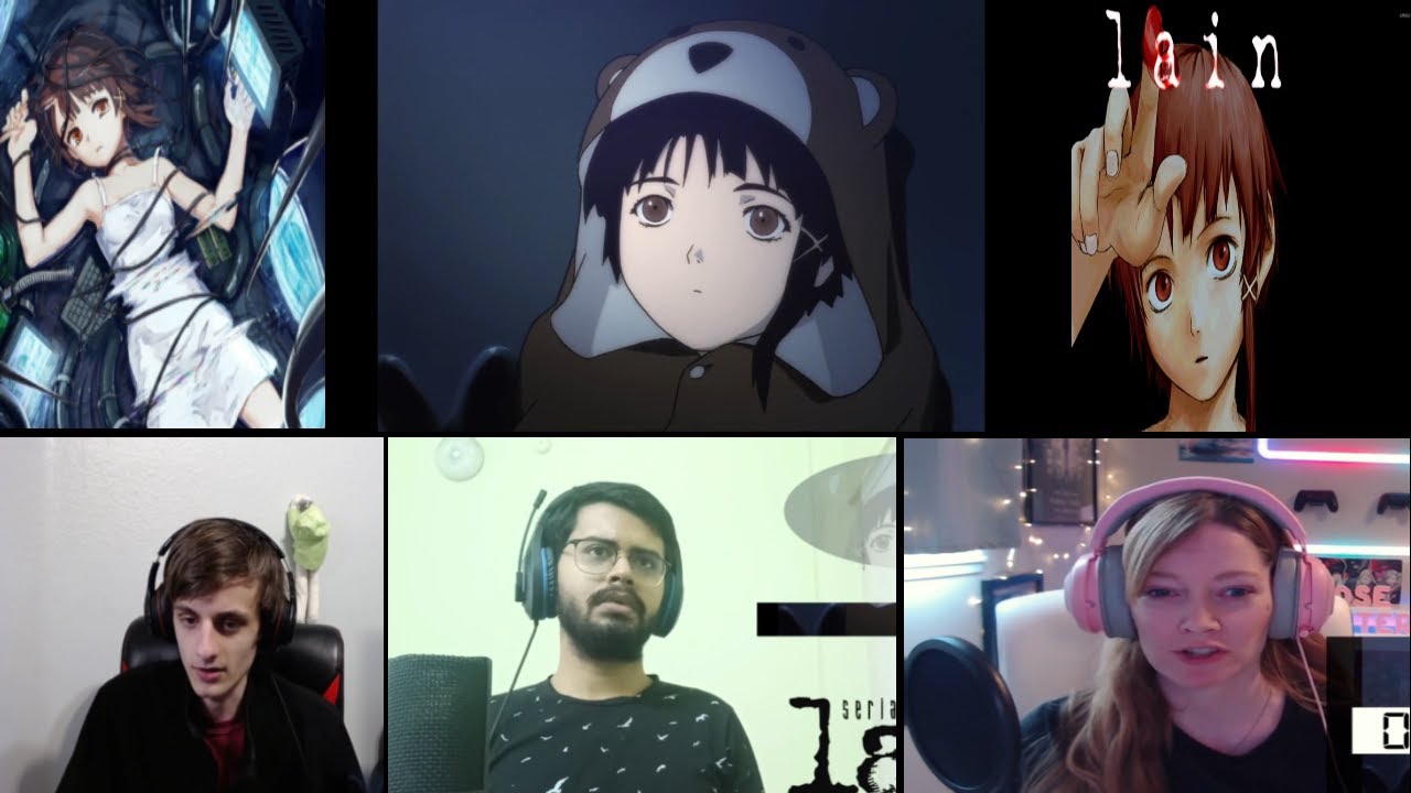 Serial Experiments Lain Episode 1 Reaction Mashup - YouTube
