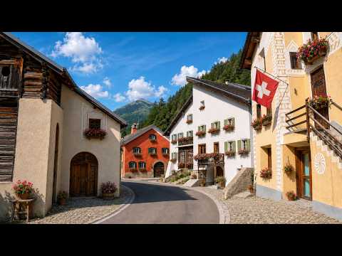 Madulain to Zernez 🇨🇭 | Through the Heart of Switzerland's Engadin Valley | Scenic Driving POV