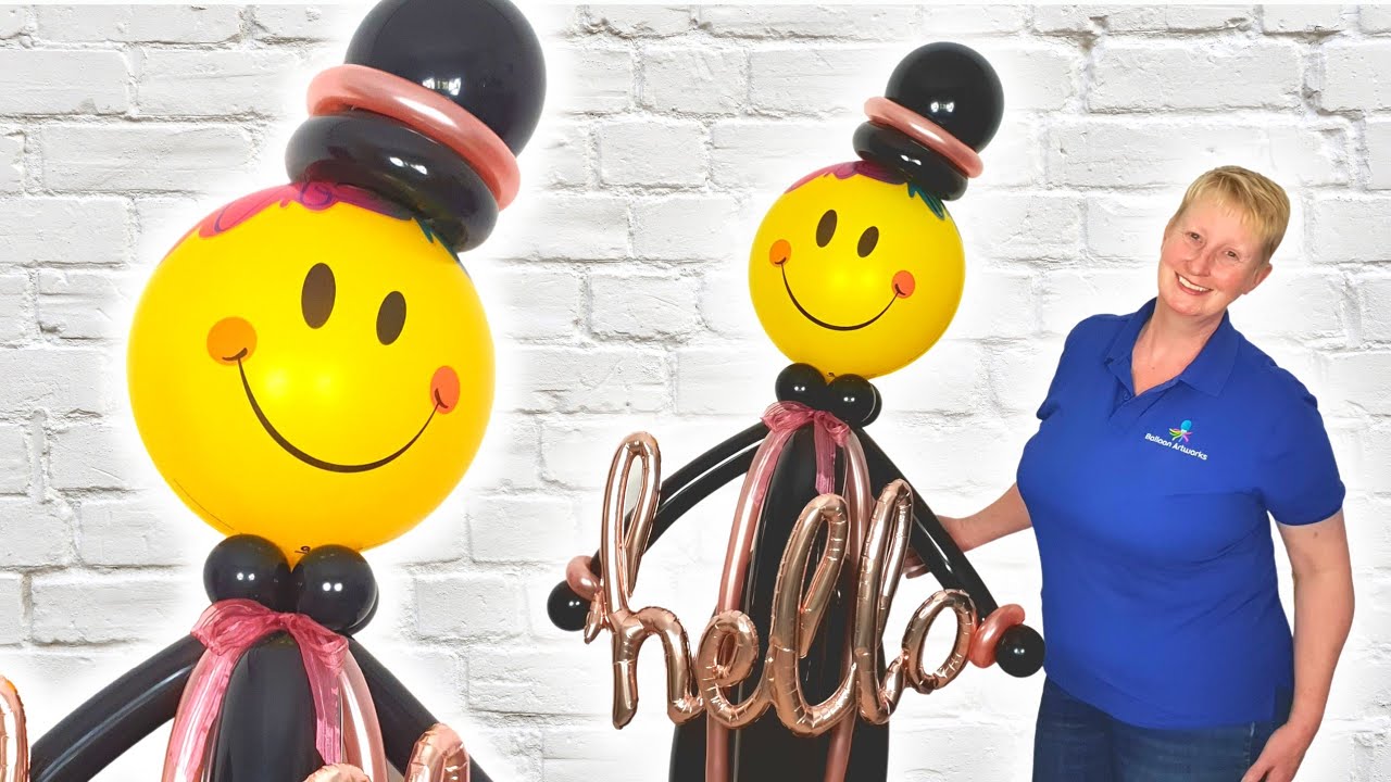 How to Make a Balloon Character / How to Make a Balloon Person - YouTube