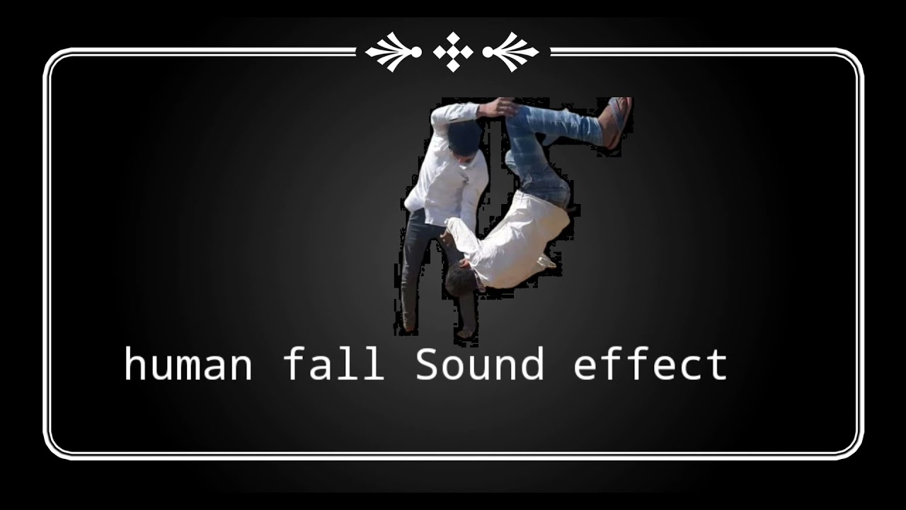 human fall Sound effect 110 - YouTube