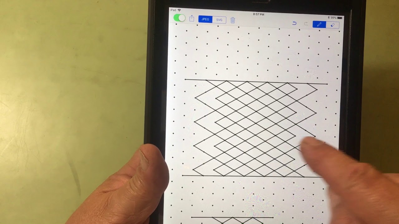 Drawing a grid diagram Part 2 - YouTube