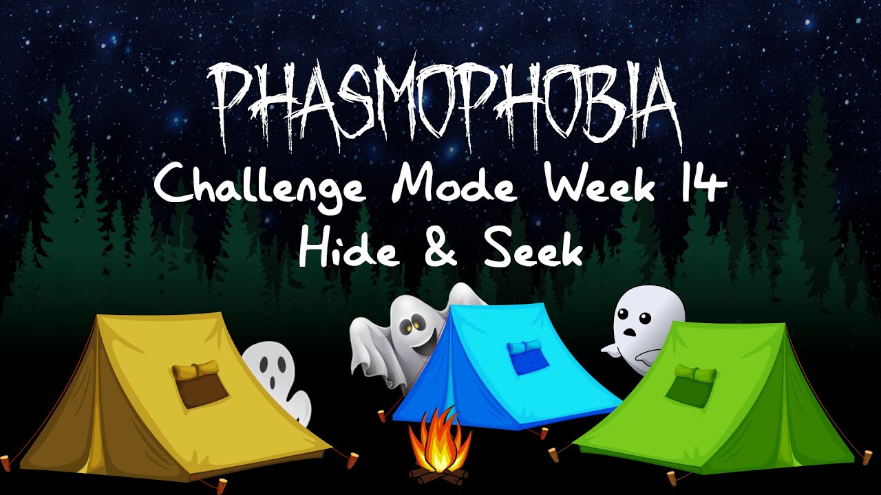 Phasmophobia - Challenge Mode week 14 - Run and Hide! - YouTube