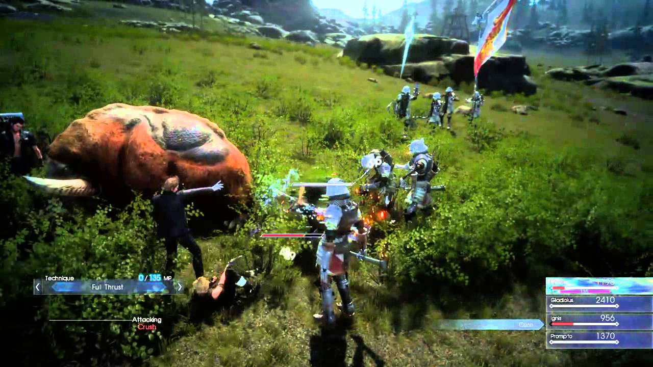 Final Fantasy XV Armiger Mode - YouTube