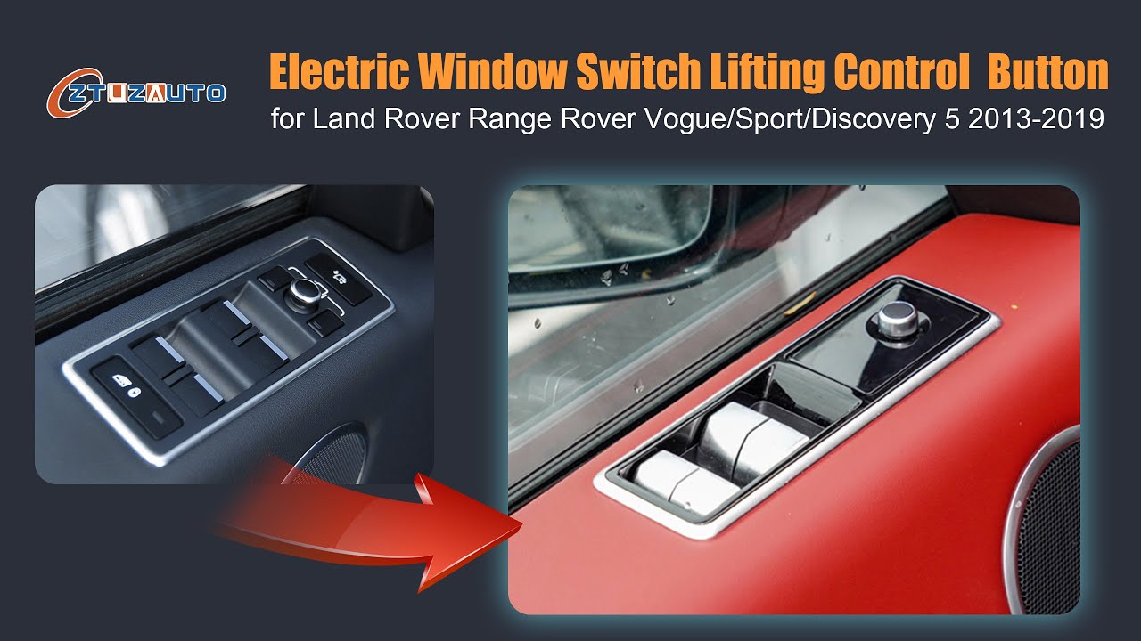 Electric Window Switch Lifting Control Liquid Crystal Button ...