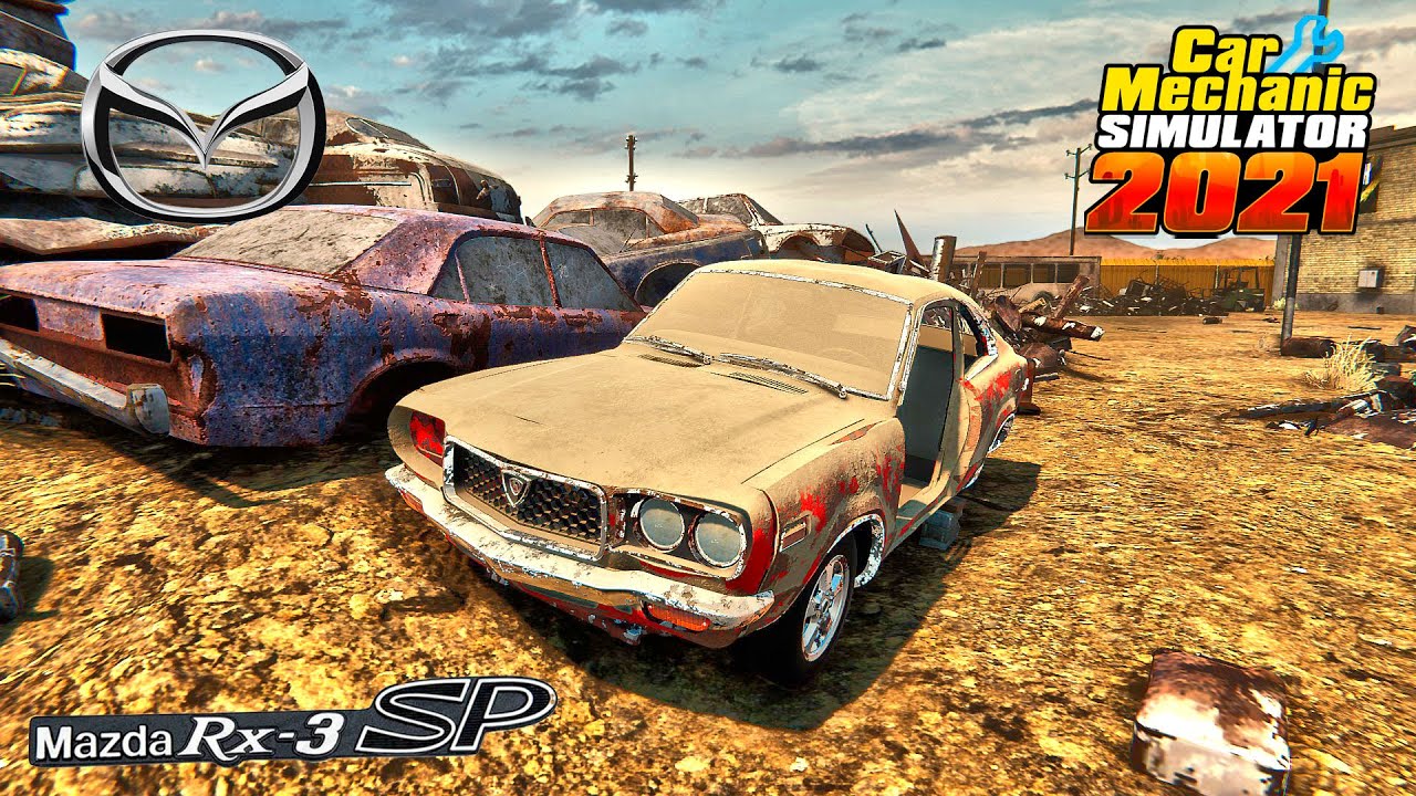 Mazda RX-3 restoration - Car Mechanic Simulator 2021 - YouTube