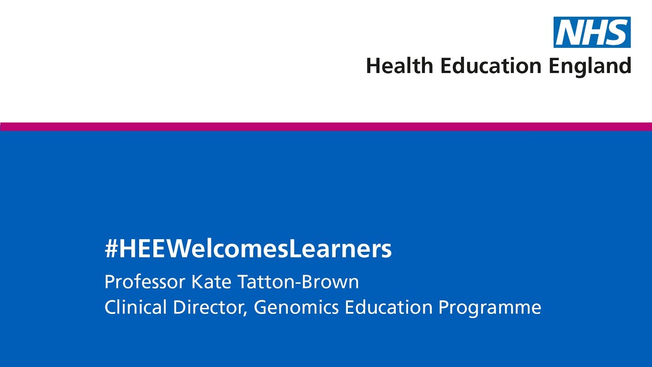 Prof. Kate Tatton-Brown - Welcome to Learners - YouTube