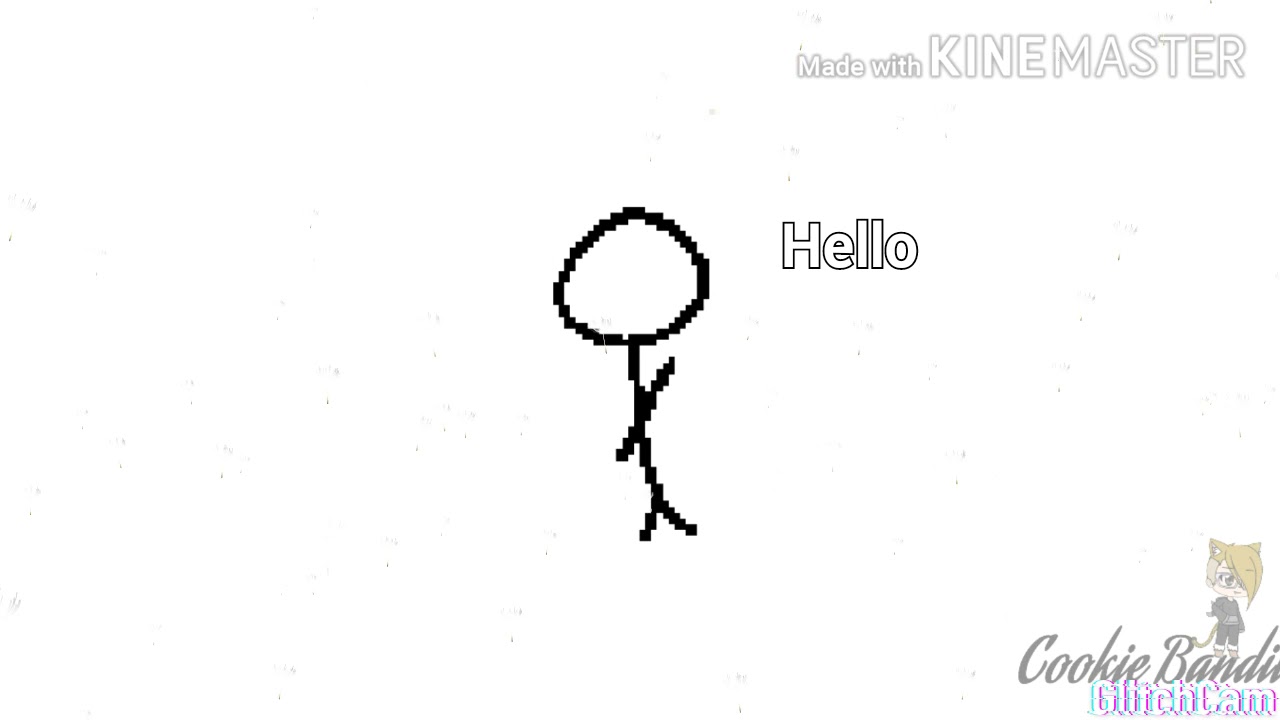 Stickman says Hi - YouTube