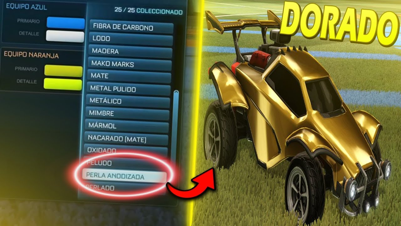 Como CONSEGUIR la Perla Anodizada en Rocket League - YouTube
