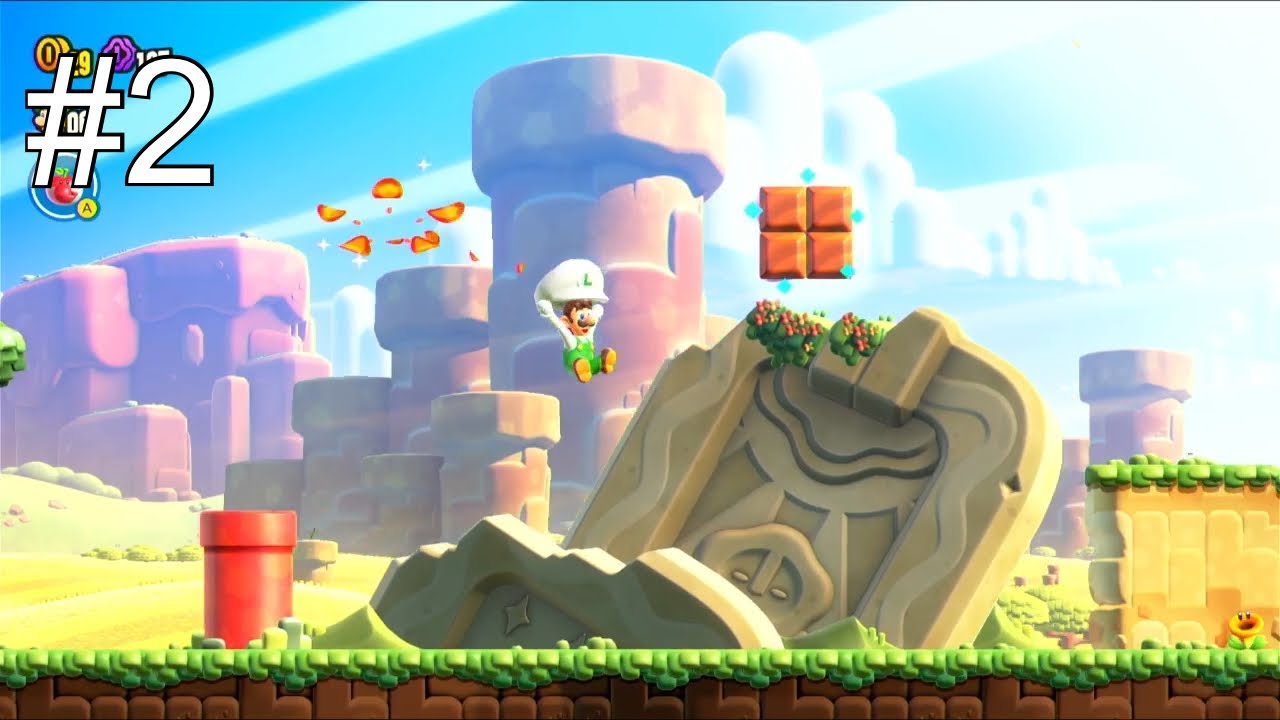 Let's Play World 1 on Super Mario Wonder! | Super Mario Bros Wonder ...