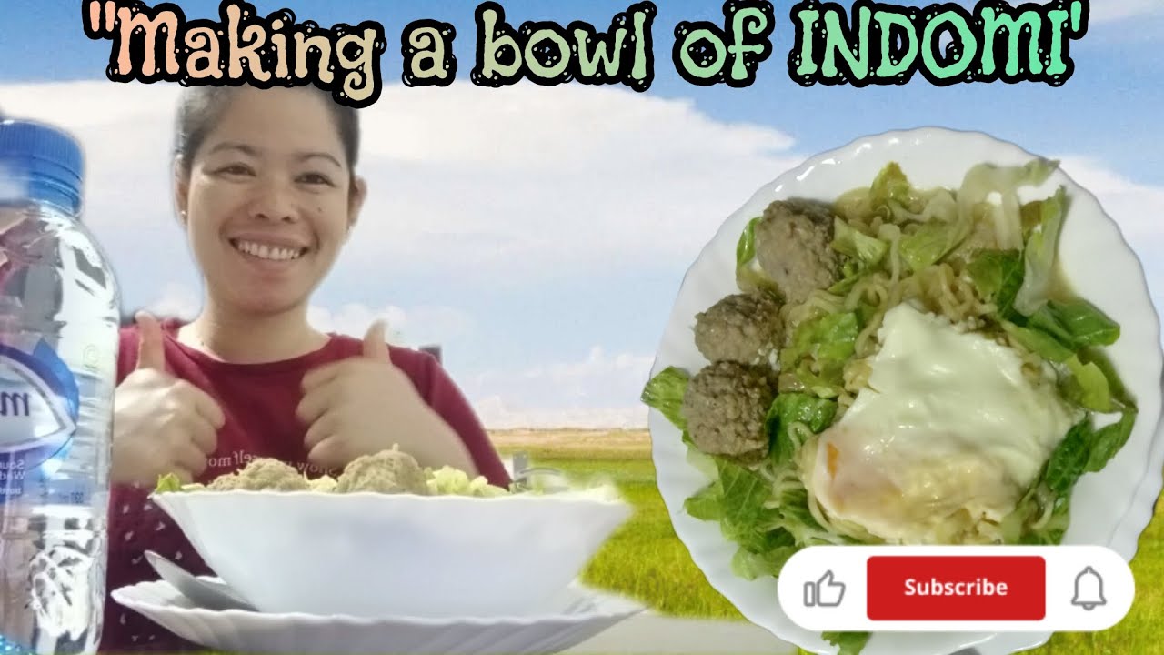 A bowl of INDOMI #food #cooking - YouTube
