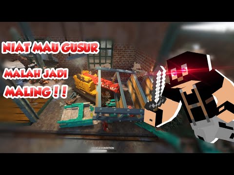 SI KOCAK JADI KRIMINAL TERKOCAK!!! GUSUR RUMAH SENDIRI !! - TEARDOWN