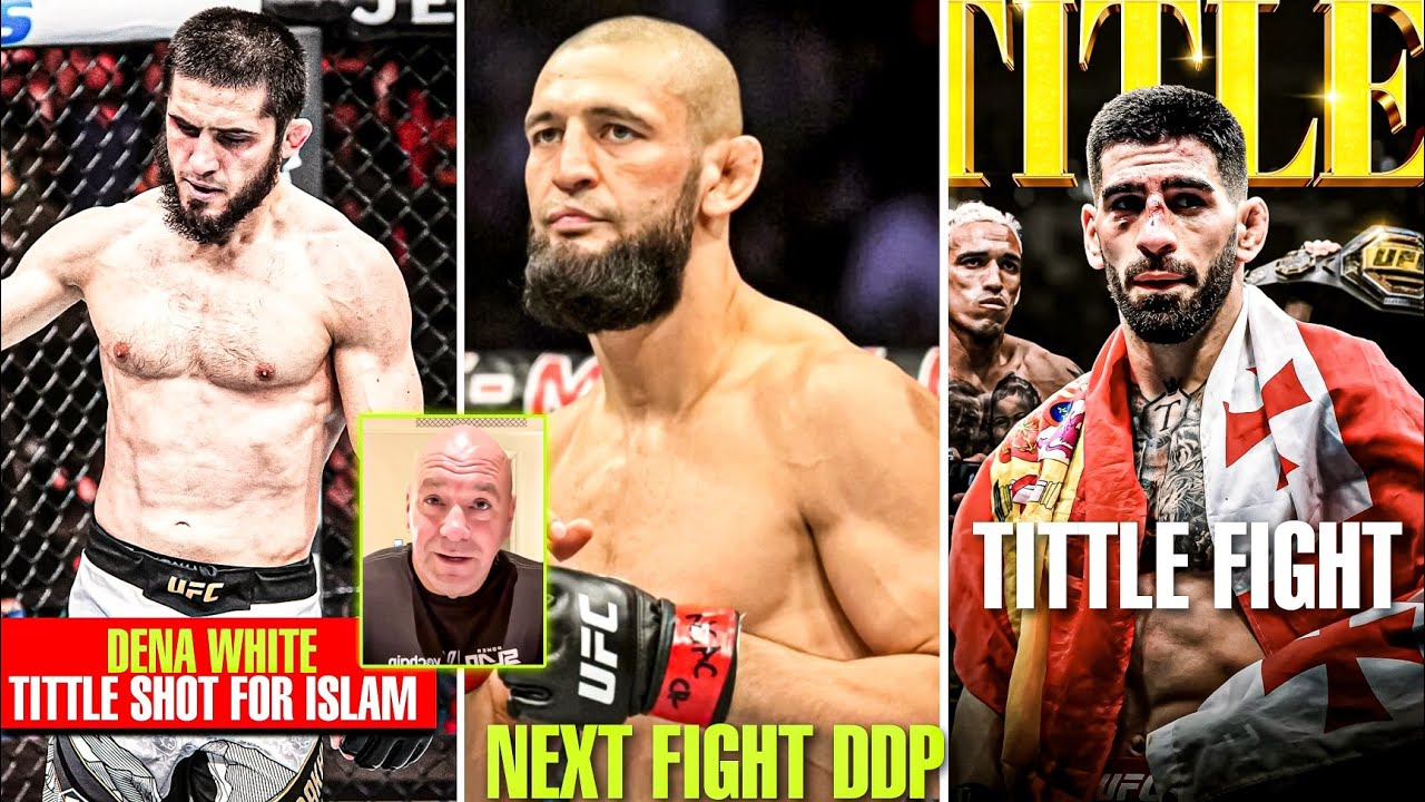 Islam vacant His Tittle 🤯..., Khamzat Vs DDP Date Confirm 🥇..., Ilia Vs ...