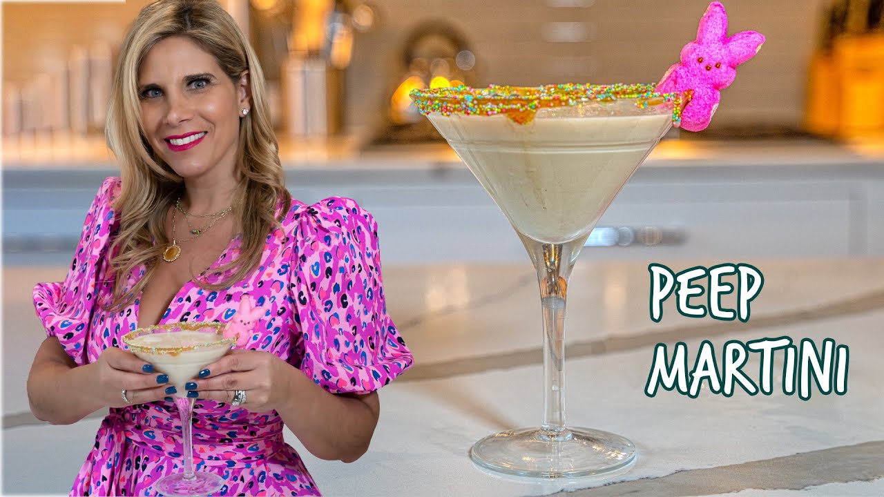Mixing up a Sweet Treat How to Make a Delicious Peep Martini Cocktail ...