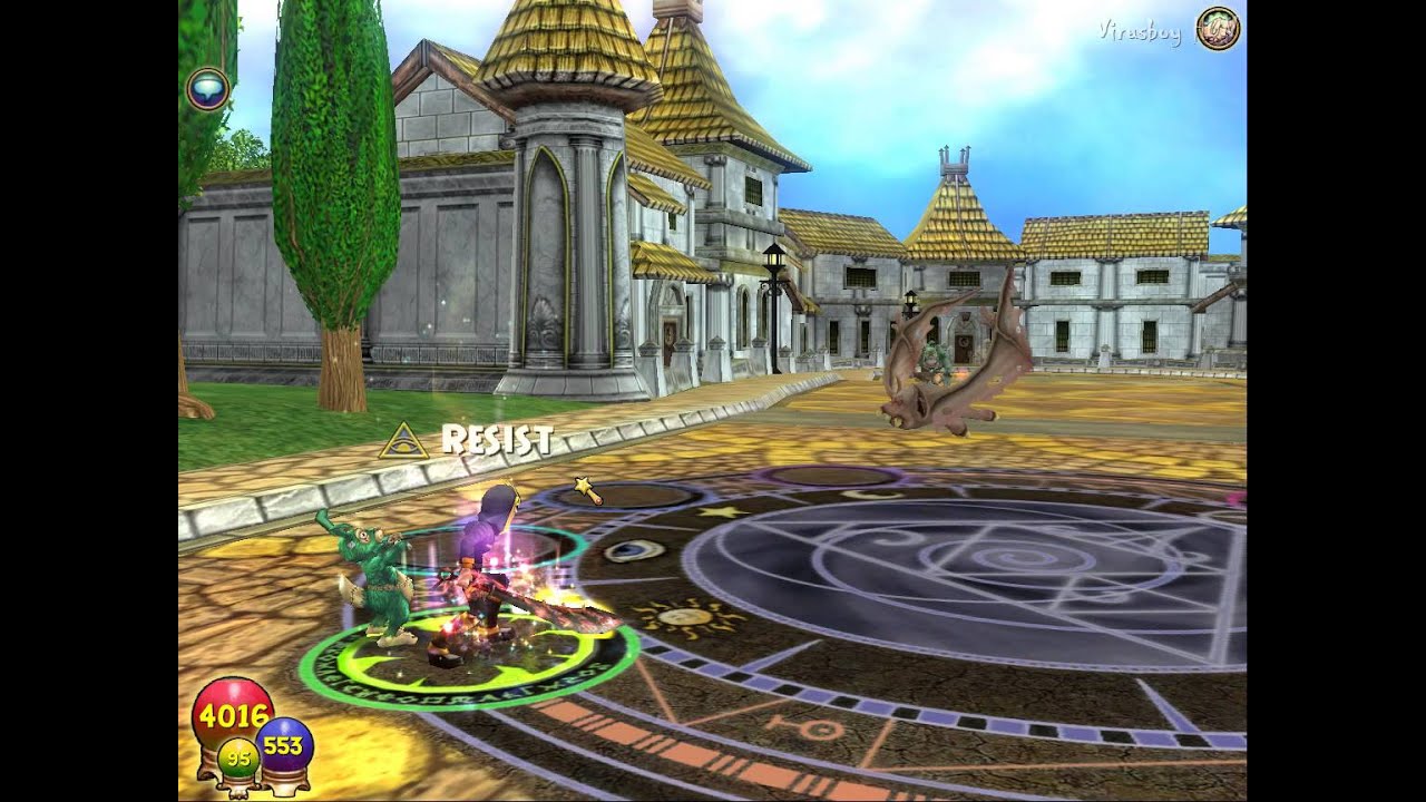 wizard 101 gameplay hun gameplay - YouTube