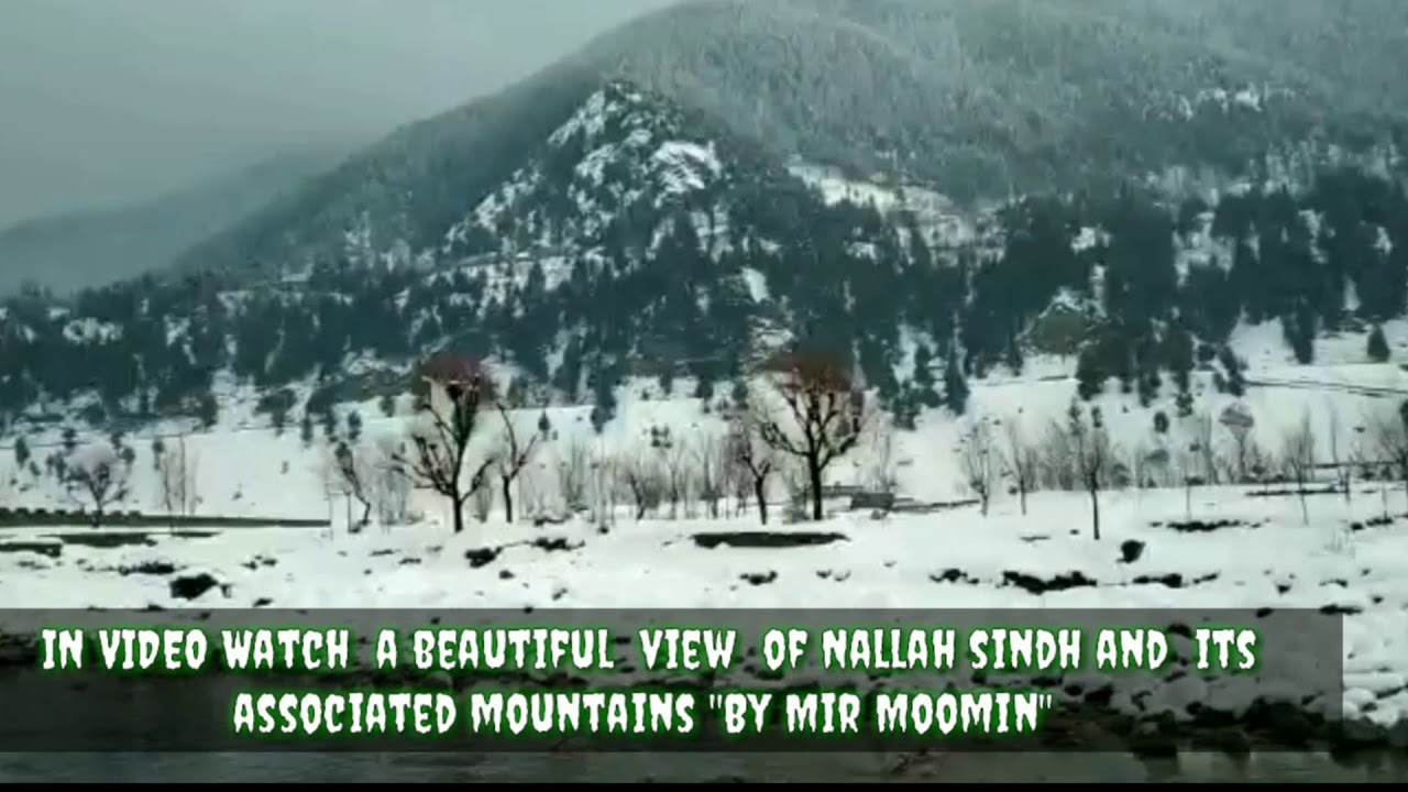 IN VIDEO Watch a beautiful view of Nallah sindh and its associated ...