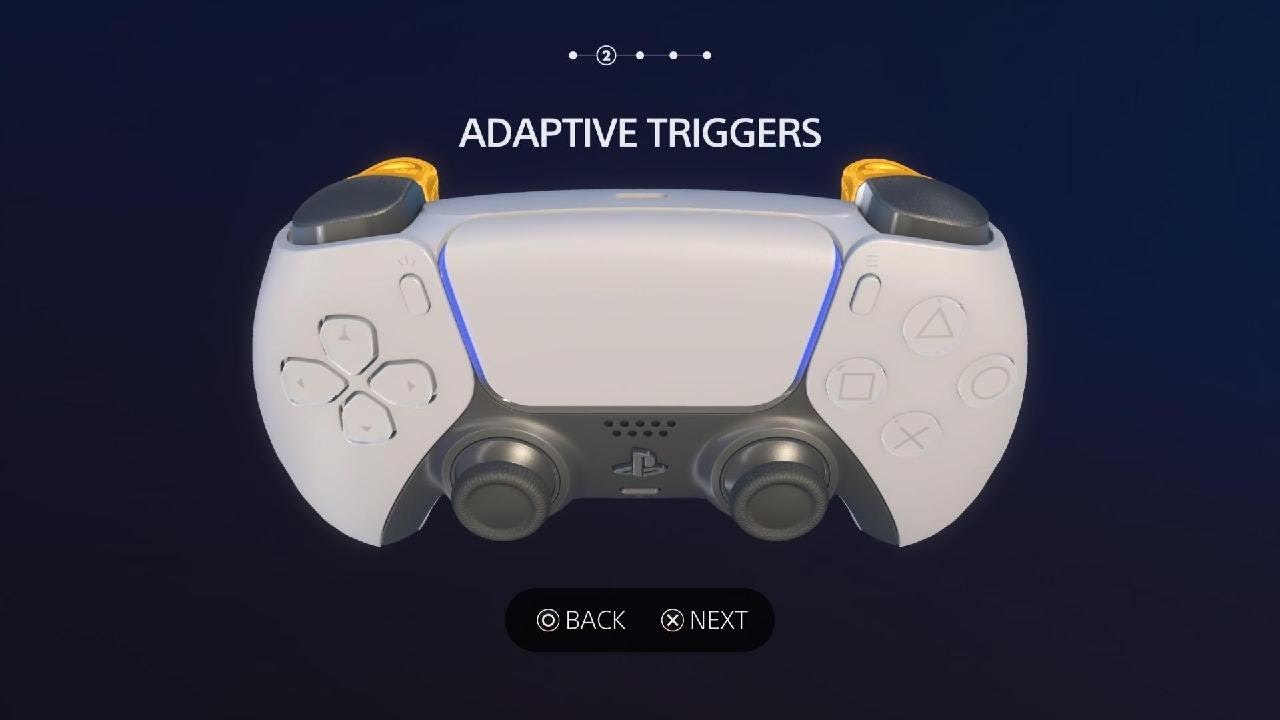 PlayStation adaptive trigger - YouTube