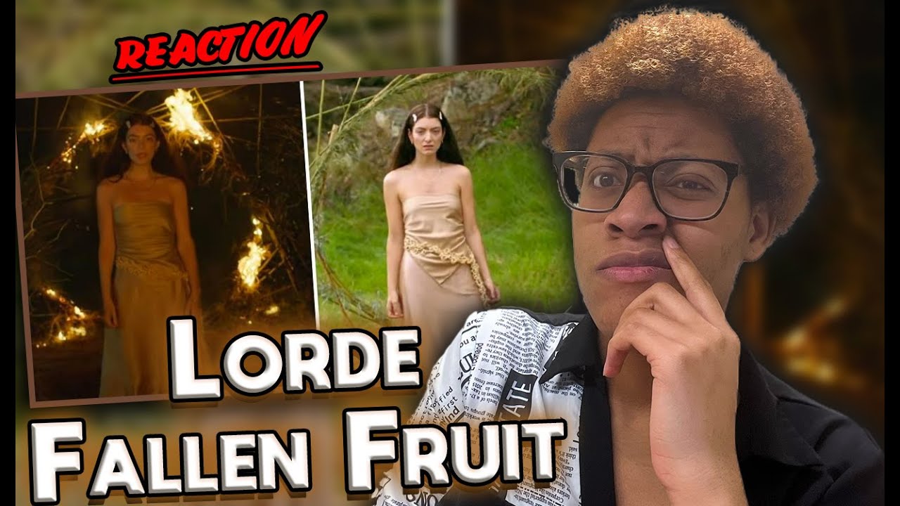 Lorde Fallen Fruit (Music Video) Reaction - YouTube