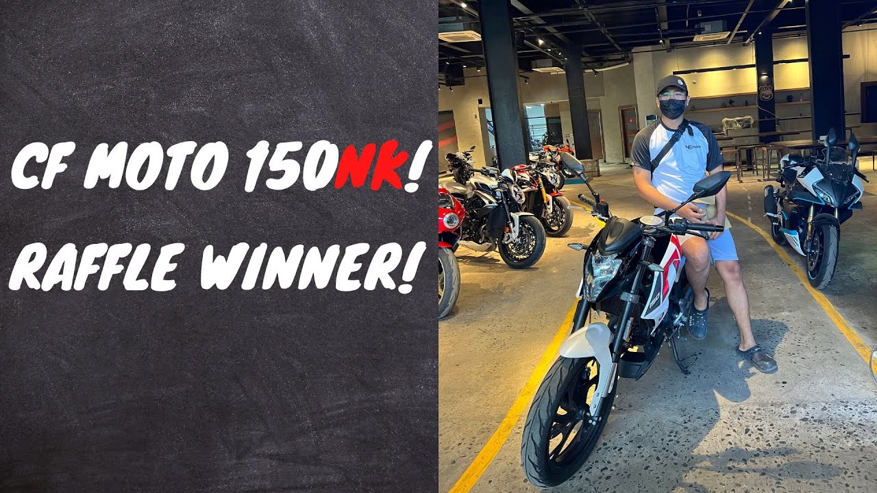 Picking-Up my New CF Moto 150 NK & 400NK update! CT Moto - YouTube