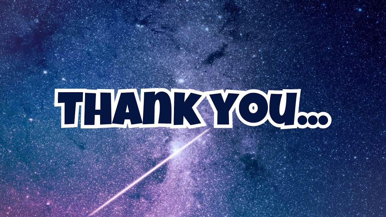 Thank you… - YouTube