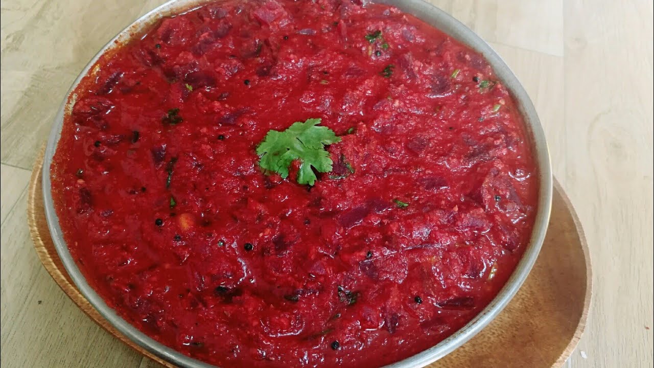 Beetroot sagu | how to make beetroot curry | beetroot kurma | beetroot ...