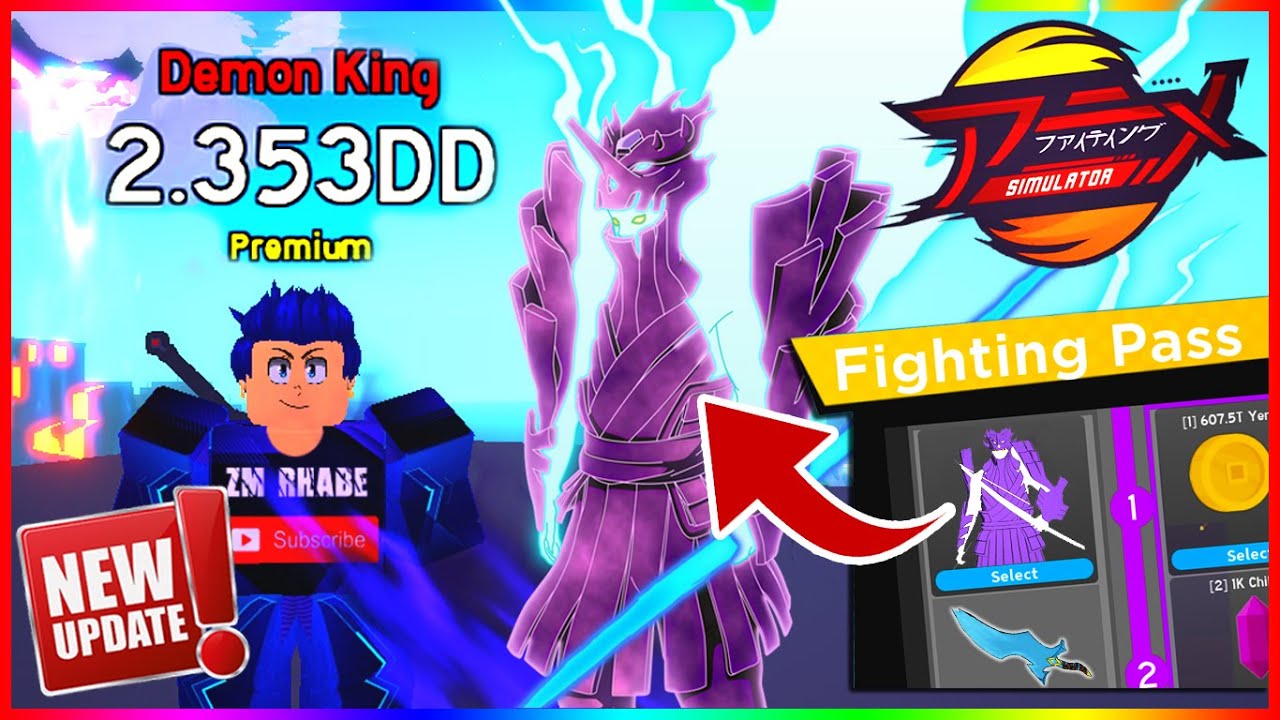 Another Teaser for the upcoming UPDATE in ANIME FIGHTING SIMULATOR ...