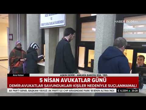 Basında baro 5 Nisan Avukatlar Günü