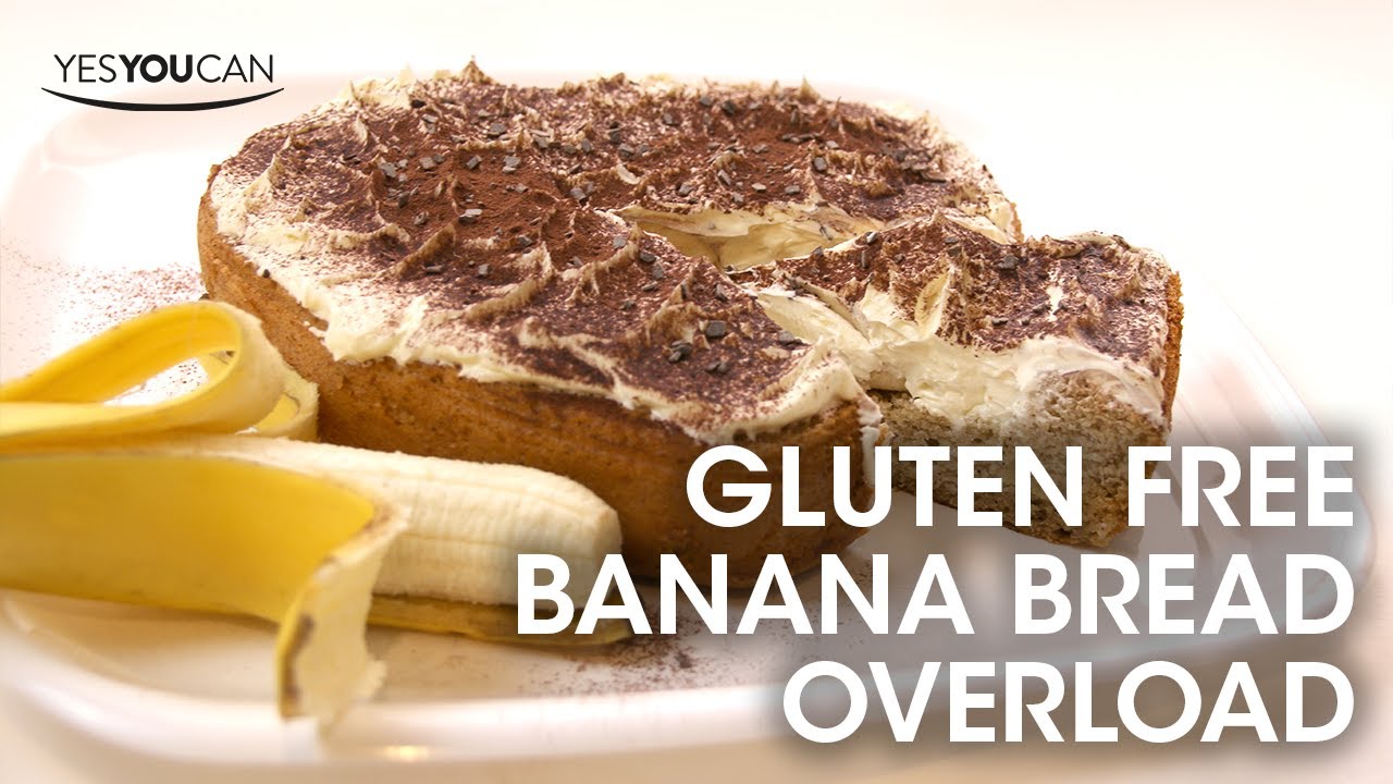 Gluten Free Banana Bread Overload with YesYouCan Banana Bread Mix [How ...