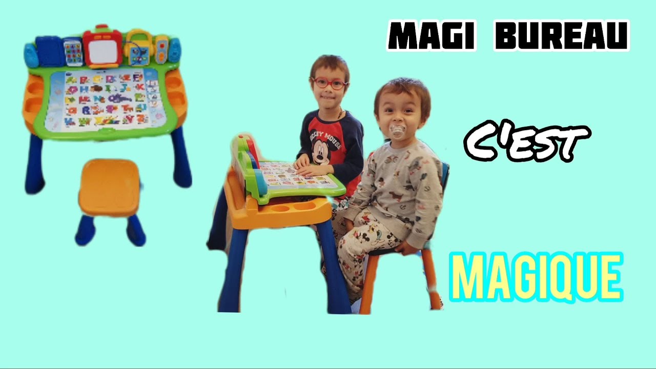 Magi bureau interactif 4 en 1 - Jouer & apprendre #1 p1 - YouTube