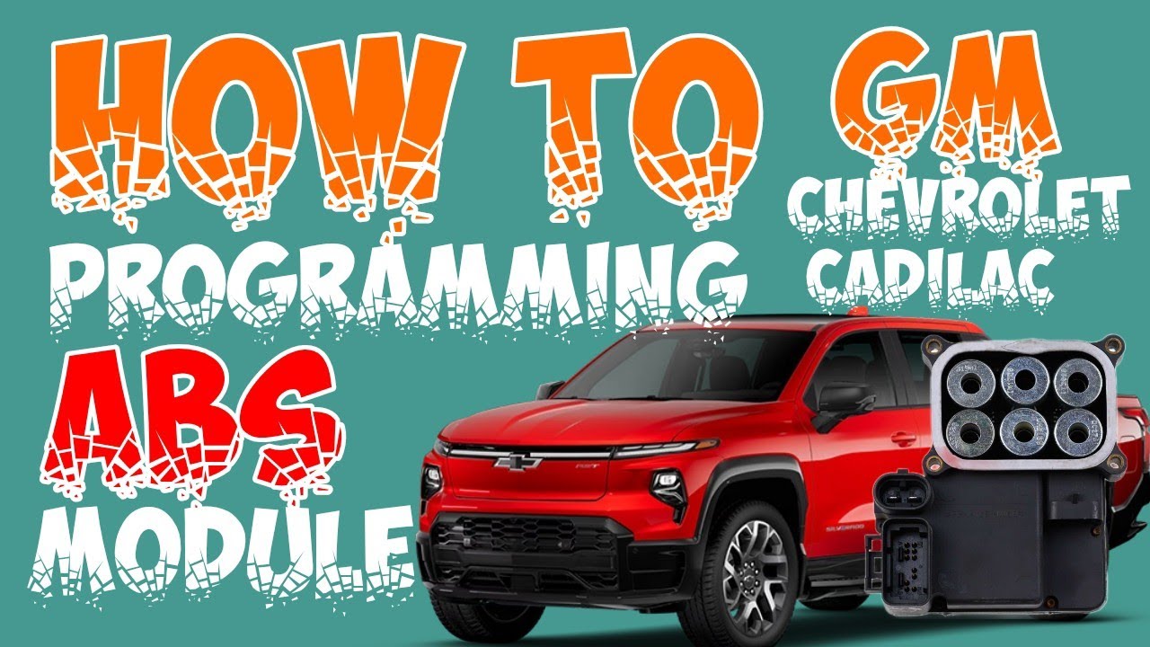 How To Programming a Gm Chevrolet Cadilac ABS Module - YouTube