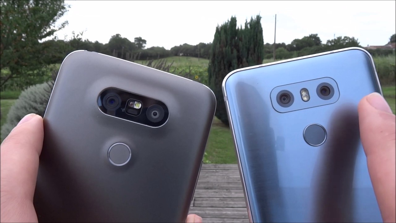LG G5 VS LG G6 - Comparatif de deux générations incomprises - YouTube