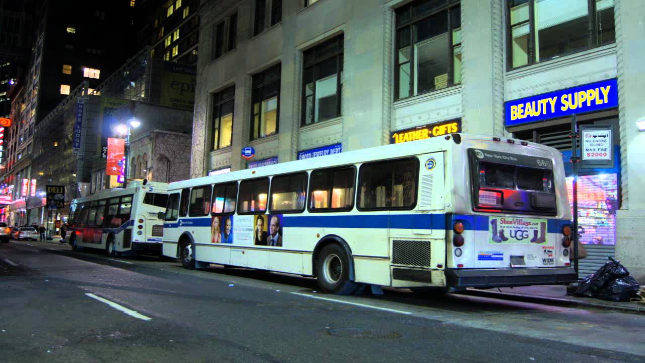 MTA New York City Bus 1996 Orion V 667 [ Audio Recording ] - YouTube
