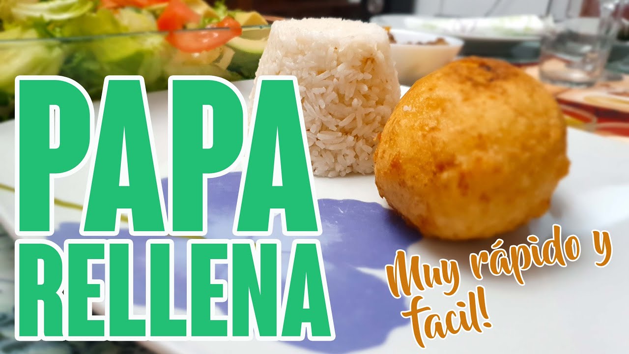 PAPA RELLENA | Receta PERUANA | FÁCIL DE PREPARAR - YouTube