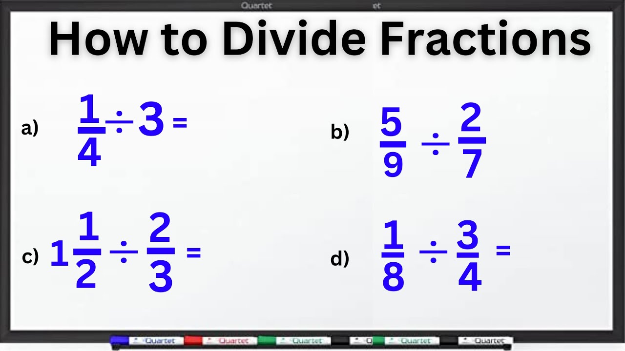 How To Divide And Simplify Fractions Learn With Teacher Mathrix YouTube How To Divide And Simplify Fractions Learn With Teacher Mathrix YouTube