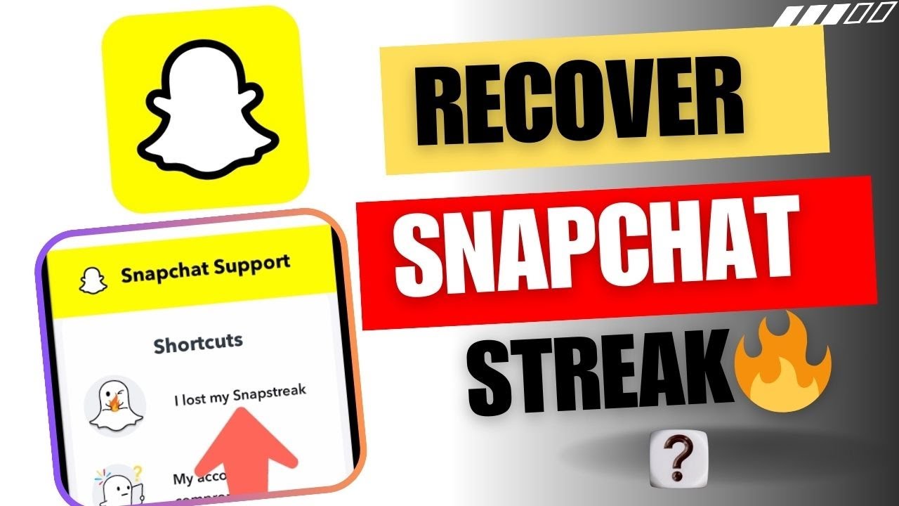 Snapchat Streak recover kaise kare | How to Recover Snapchat Streak ...