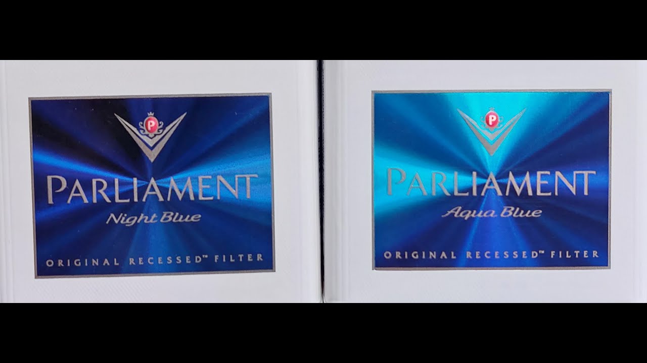 Сигареты Parliament Night-Aqua Blue. Подробный обзор. - YouTube