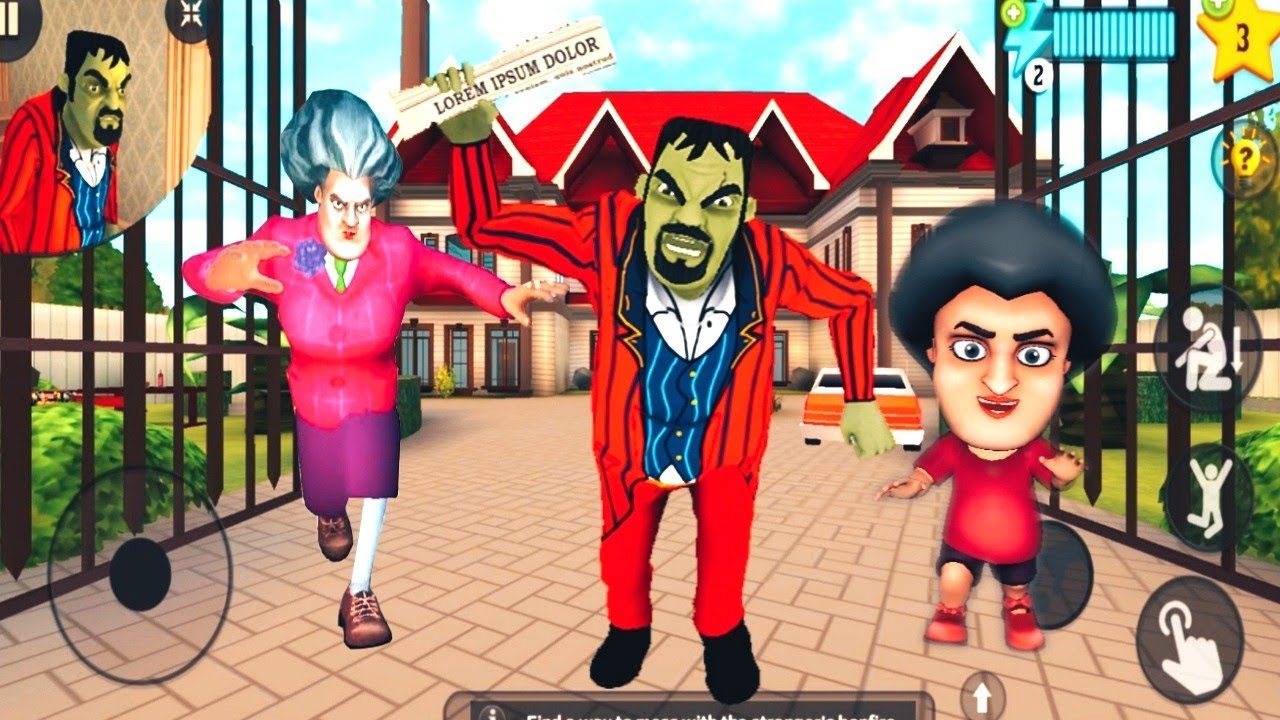 Scary stranger 3d chapter 1 | scary stranger 3d tipsy tango | Pranks ...