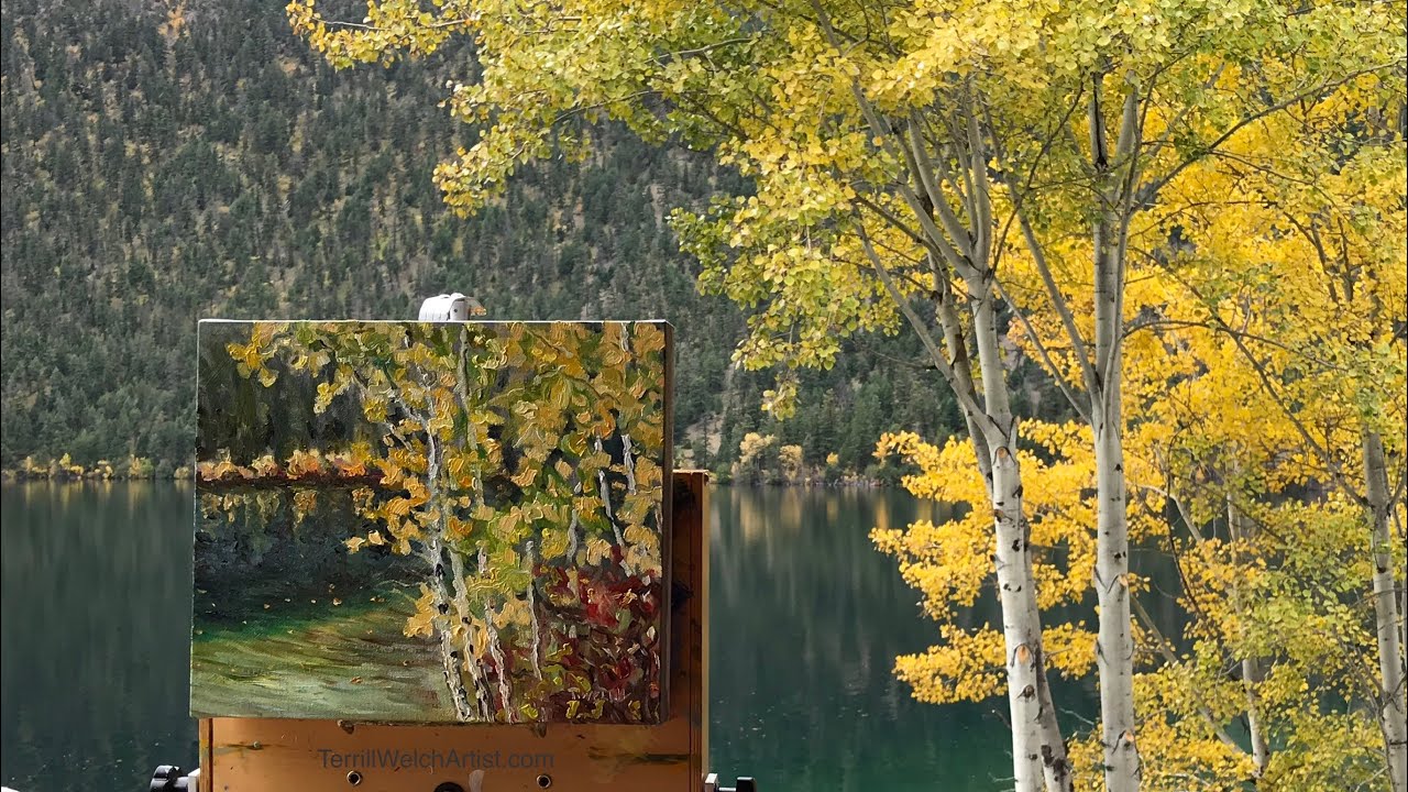 Autumn Plein Air Painting by Terrill Welch - YouTube
