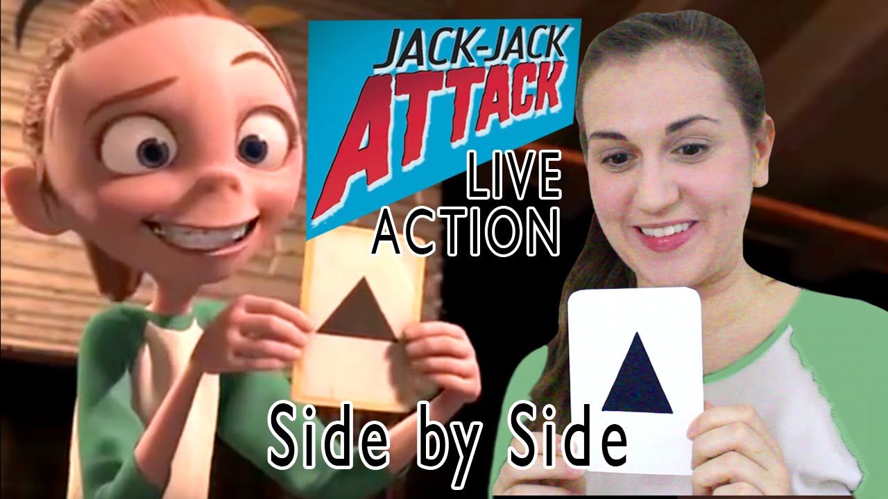 Jack Jack Attack - Side by Side - LIVE ACTION - The Incredibles - YouTube