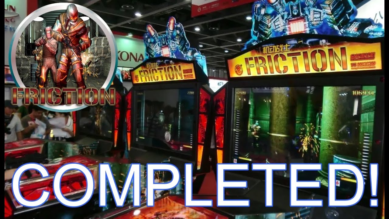 FRICTION! Arcade Game Complete Play Through! - YouTube
