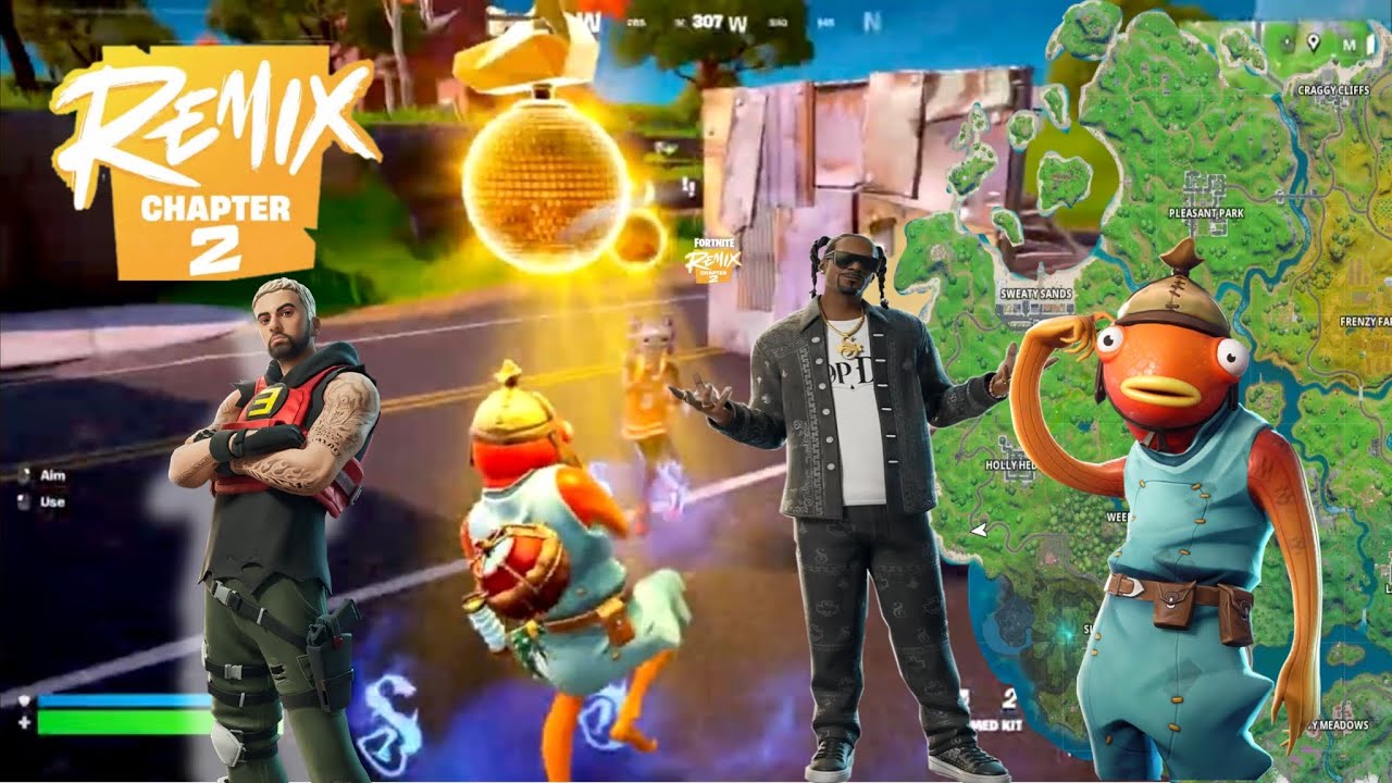 Fortnite Remix Battle Royale (Gameplay) - YouTube