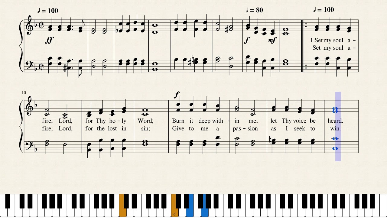 Set My Soul Afire by Gene Bartlett - YouTube