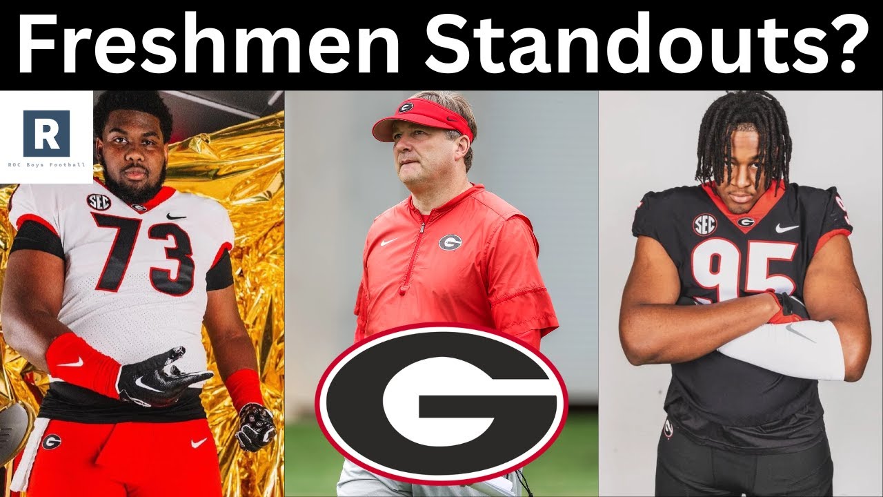 Georgia Football Spring Practice FRESHMEN STANDOUTS | UGA Football ...