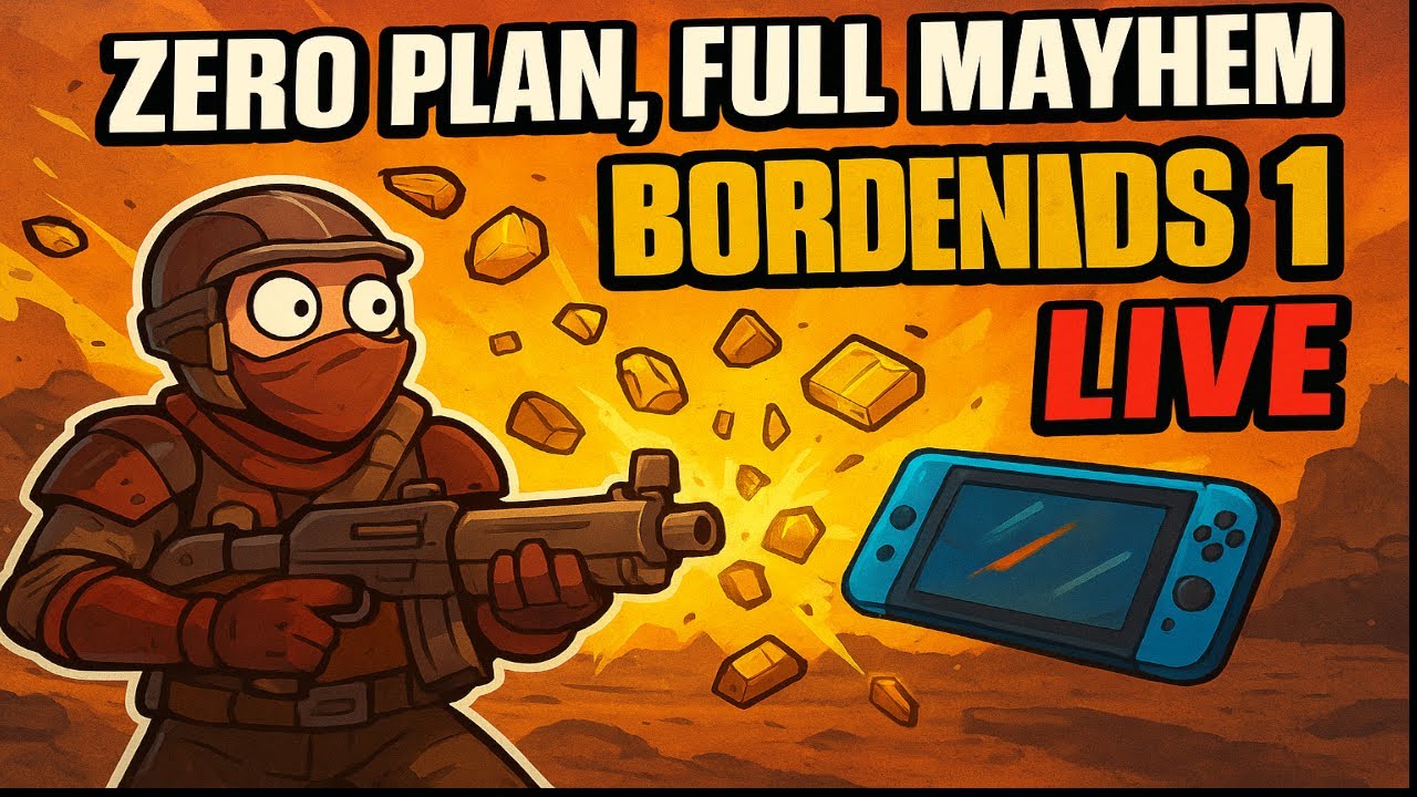 🎯 ZERO PLAN, FULL MAYHEM | Borderlands 1 LIVE - YouTube