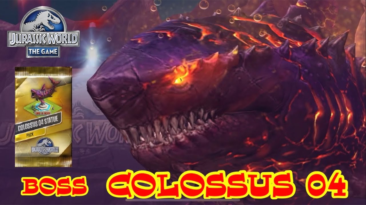 Jurassic World The Game EP.386 : ตบบอสฉลาม COLOSSUS 04 ด้วยฝูงเต่า ...