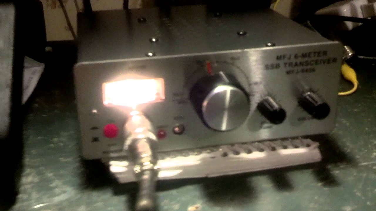 Mfj-9406 ssb radio 6 meter - YouTube